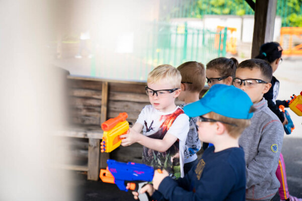 Nerf Challenge & Water Fight